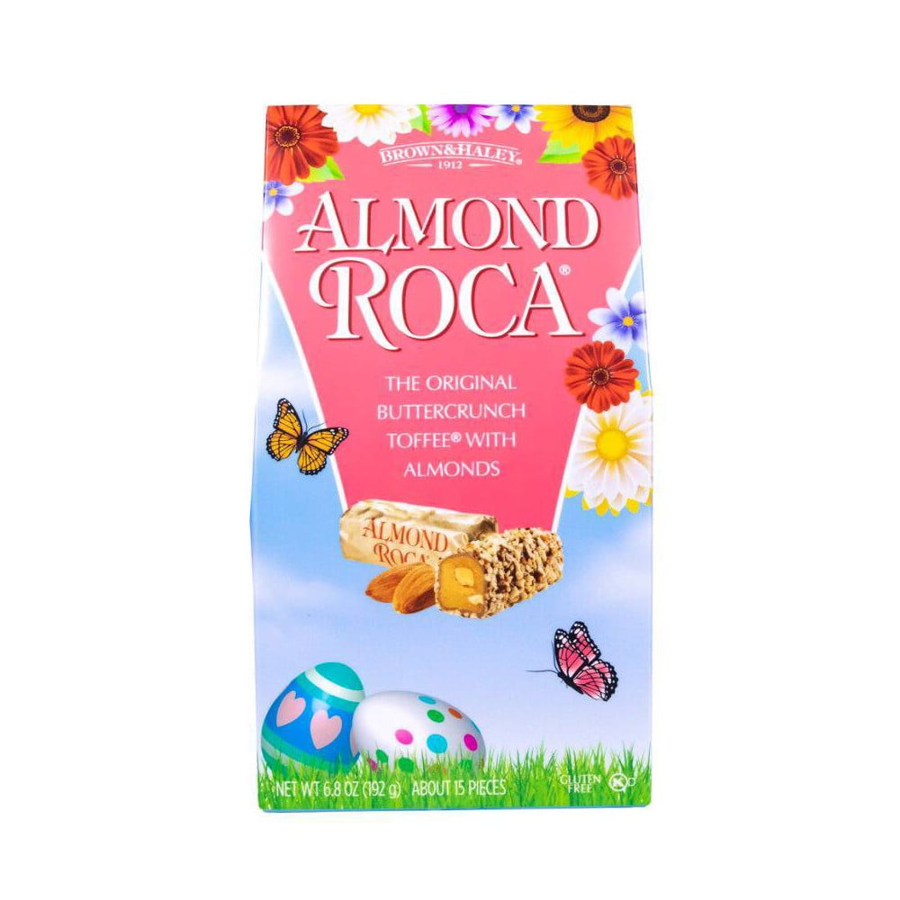 Almond Roca Easter Buttercrunch Toffee with Almonds Bag - 6.8oz ...