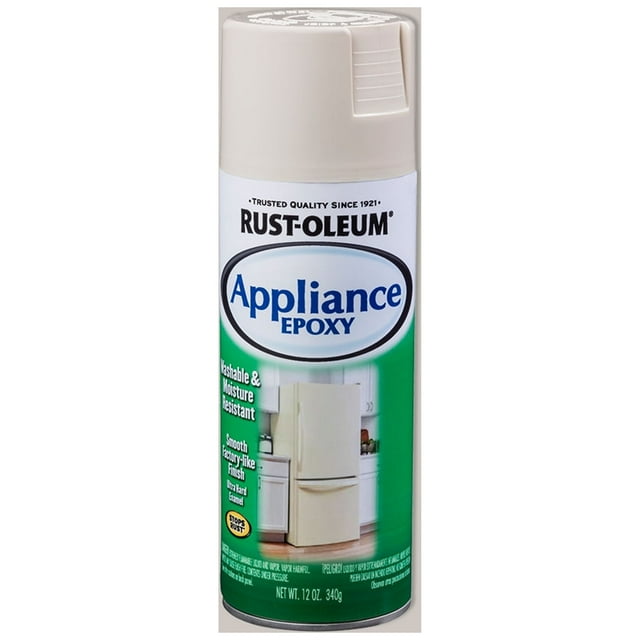 Almond, Rust-Oleum Specialty Gloss Appliance Epoxy Spray Paint, 12 oz ...