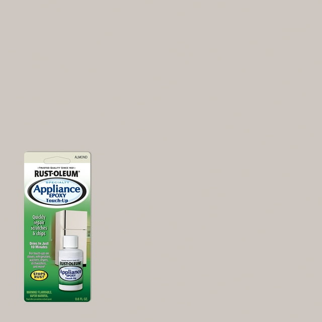 Almond, Rust-Oleum Specialty Gloss Appliance Touch-Up- 0.6 oz- 6 Pack ...
