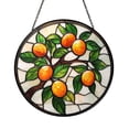 Almond Tree Branch Stained Glass Style Botanical Suncatcher Window ...