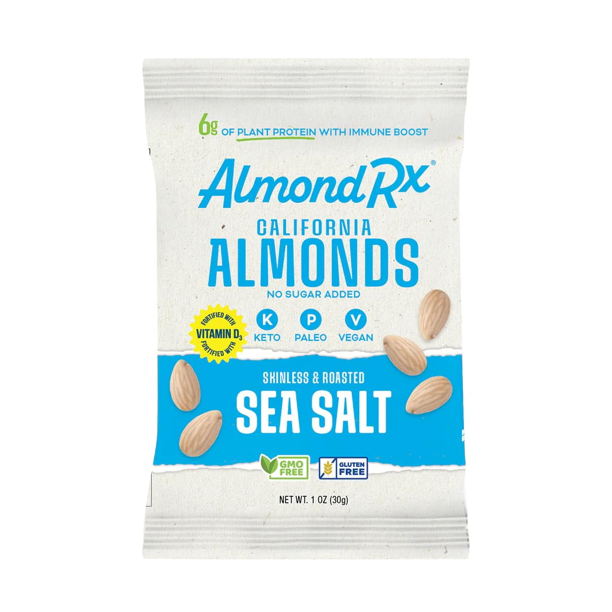 AlmondRx | Heart Healthy Skinless Lightly BSL1 Salted California Almond ...