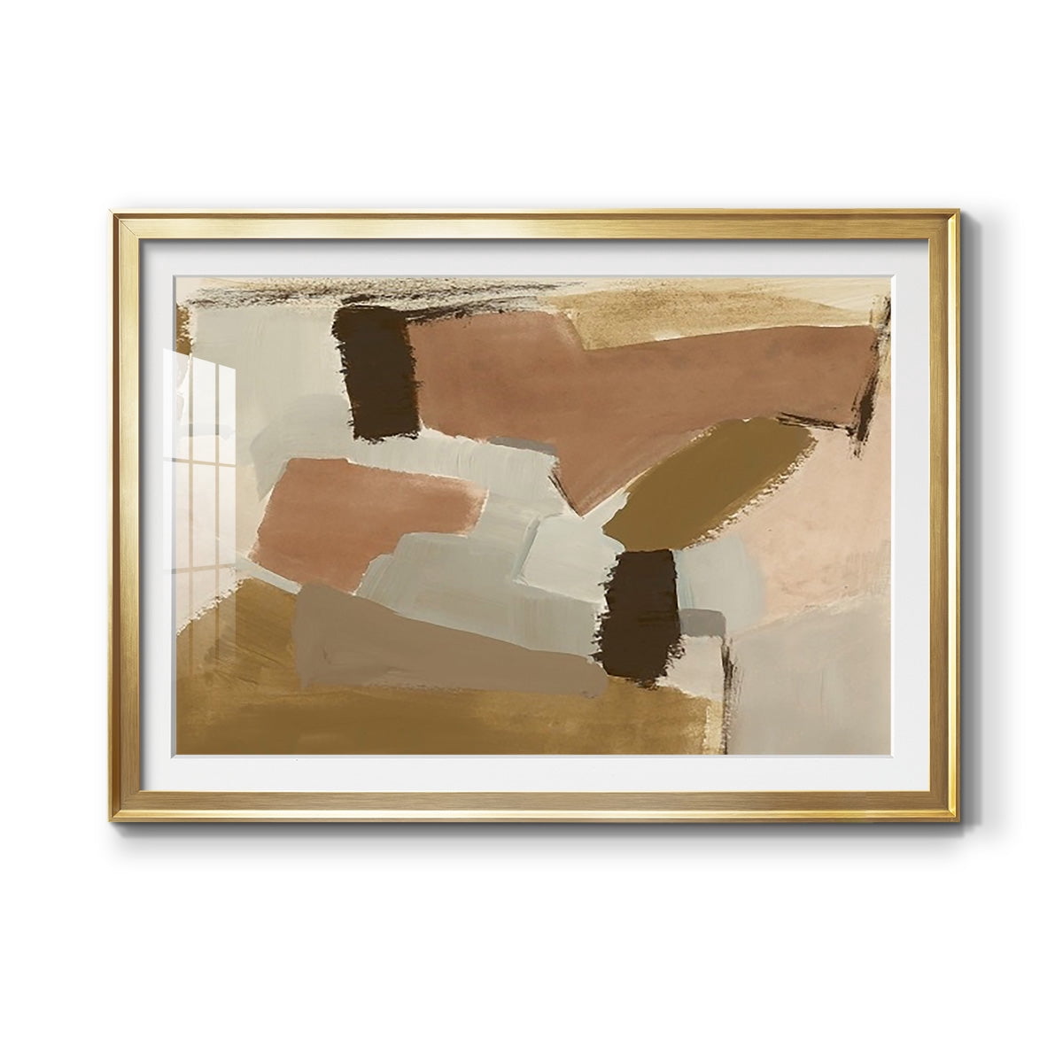 Almondine II Premium Framed Print - Ready to Hang - Walmart.com
