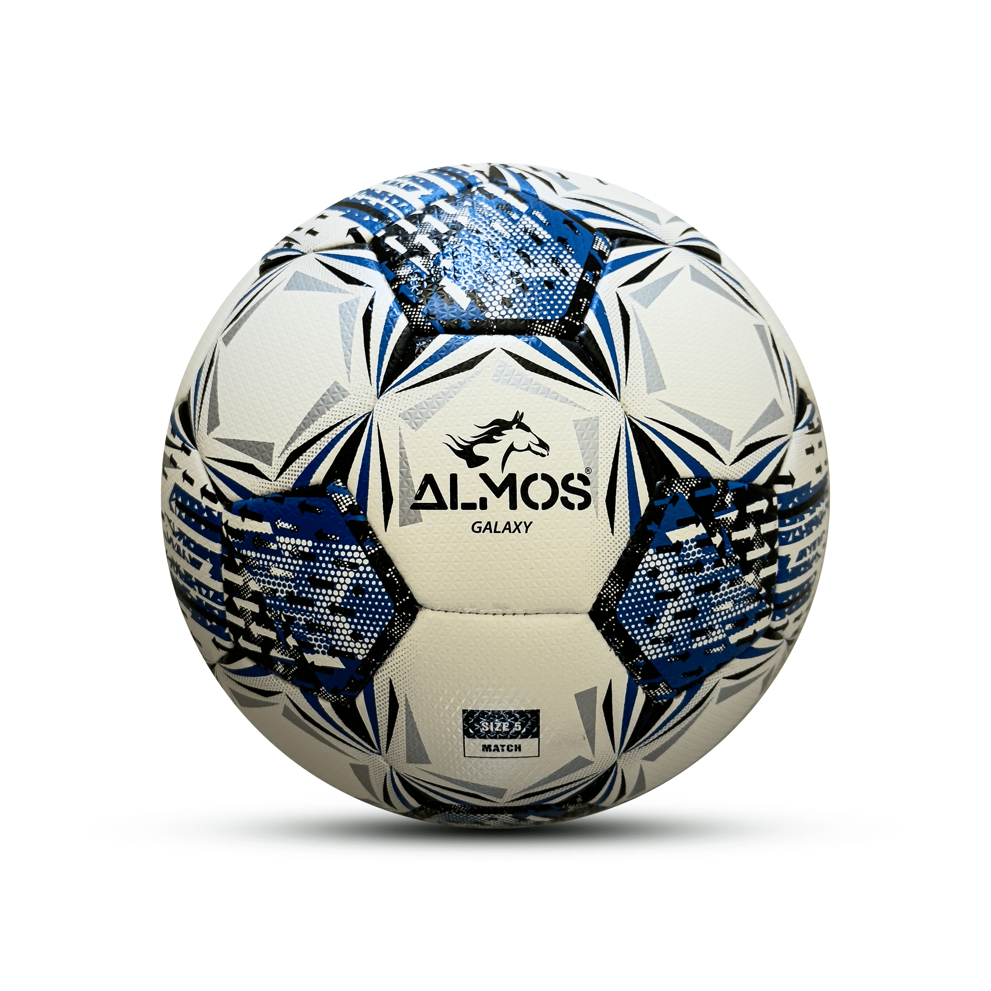 Almos Galaxy Soccer Ball, for Indoor and Outdoor Soccer - Size 5, Blue ...