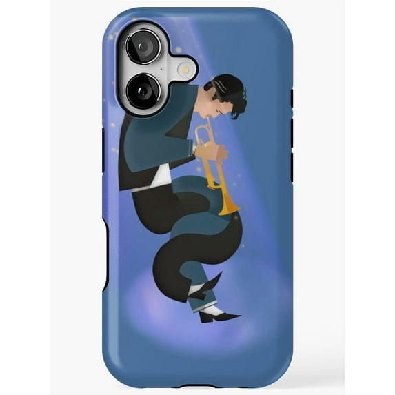 Almost Blue Minimal Art Phone Case for iPhone 11 12 13 14 15 16 17 Pro ...