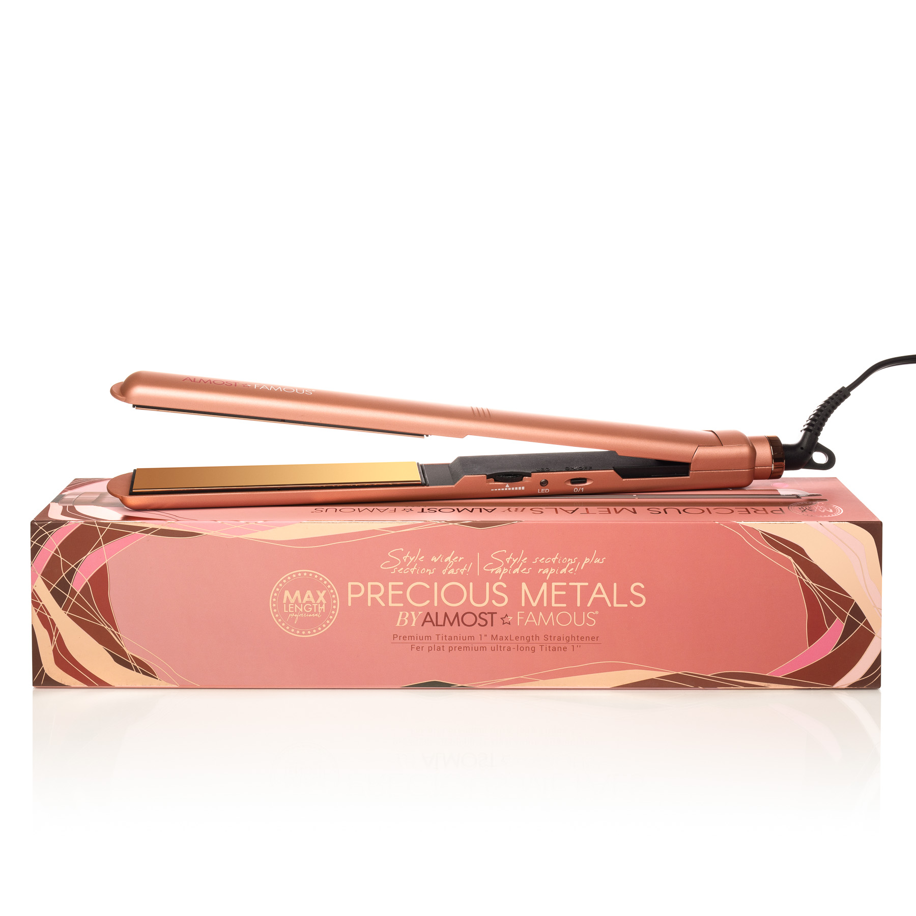 Infiniti Pro by Conair Titanium Ceramic 1-Inch Flat Iron - Walmart.com