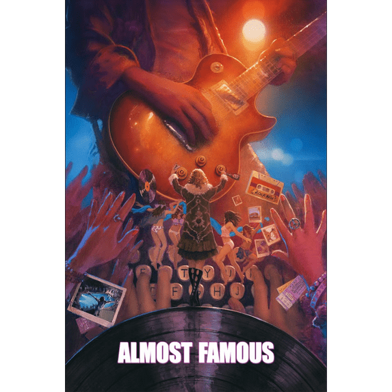 Almost Famous (2000) Poster - 24x36 | Cameron Crowe | Rock & Roll Drama ...