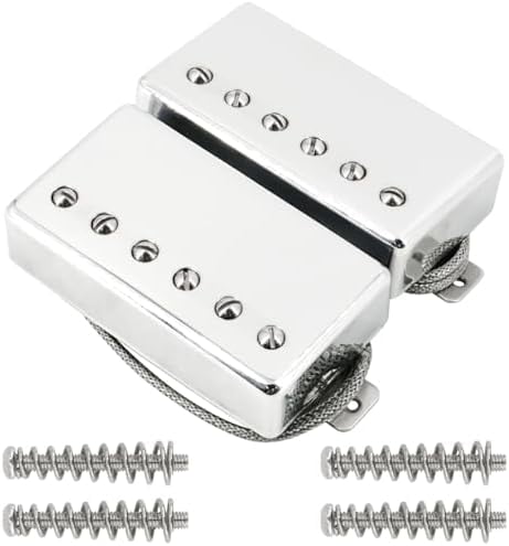 Alnico 5 Humbucker Pickup Neck Bridge Pickups Set for Les Paul Style ...