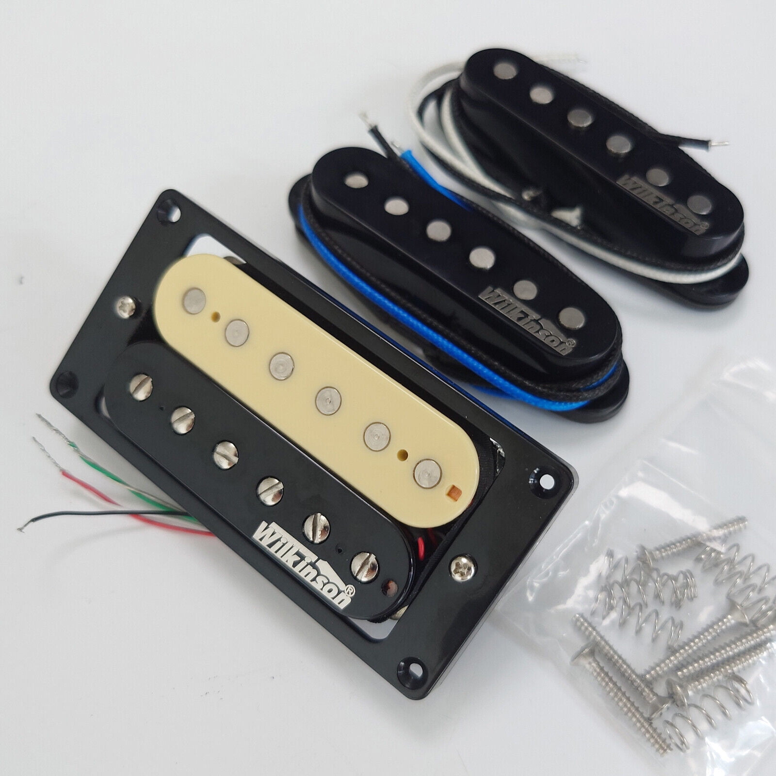 Alnico 5 Humbucker Pickups Set and Single Coil Pickups Set for LP SG HH ...