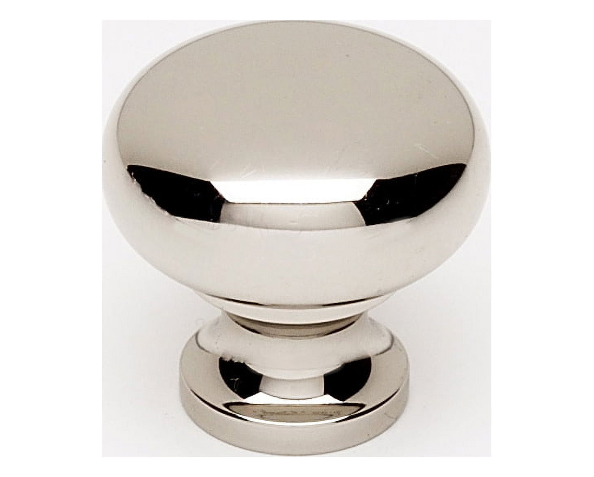 Alno A1067-PN 1" Cabinet Knob Polished Nickel - Walmart.com