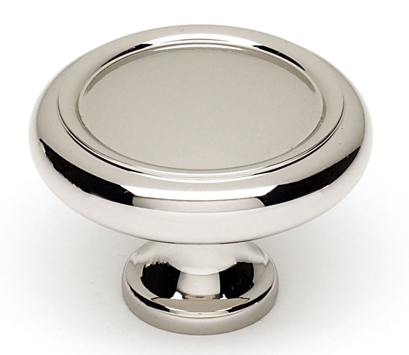 Alno A1160-PN 1-1/2" Cabinet Knob Polished Nickel - Walmart.com
