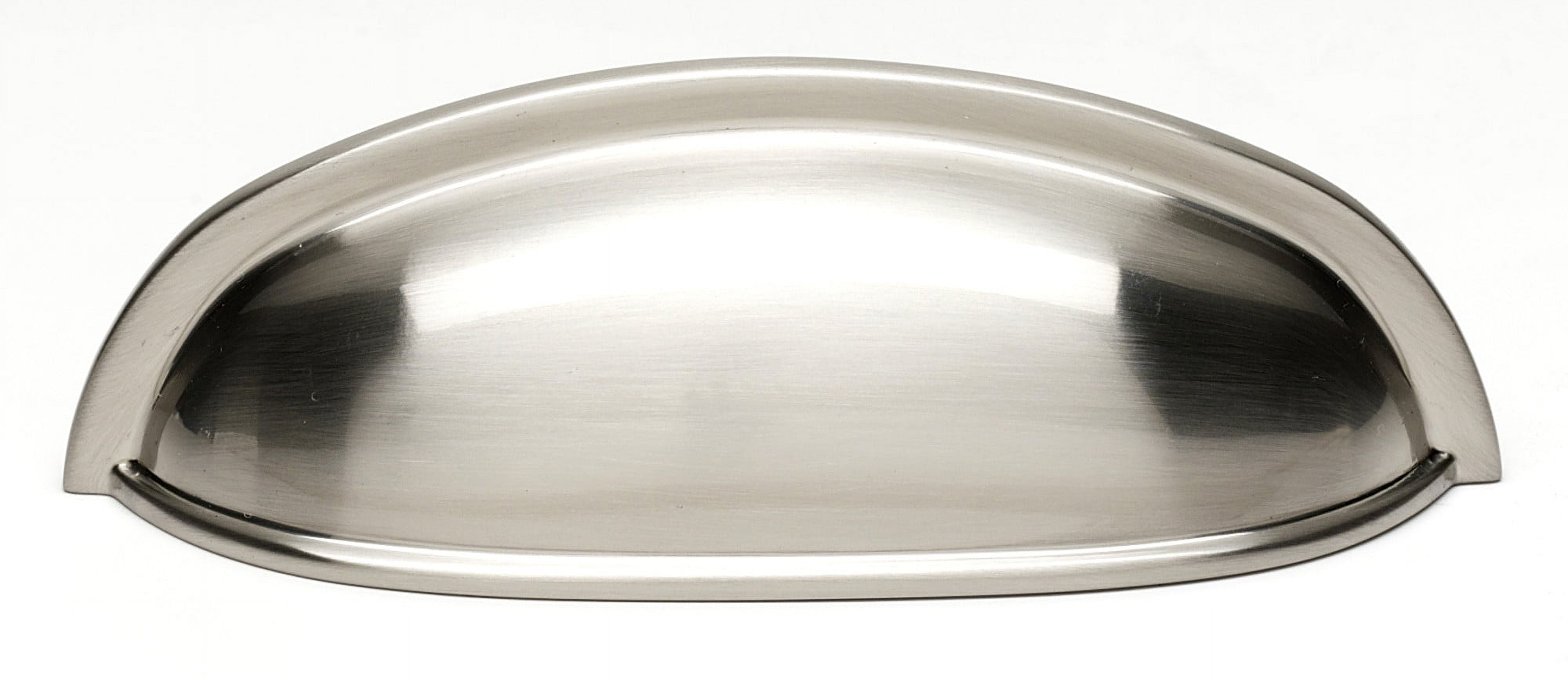 Alno A1263 Traditional 3" Center To Center Smooth Shell Cup Solid Brass ...