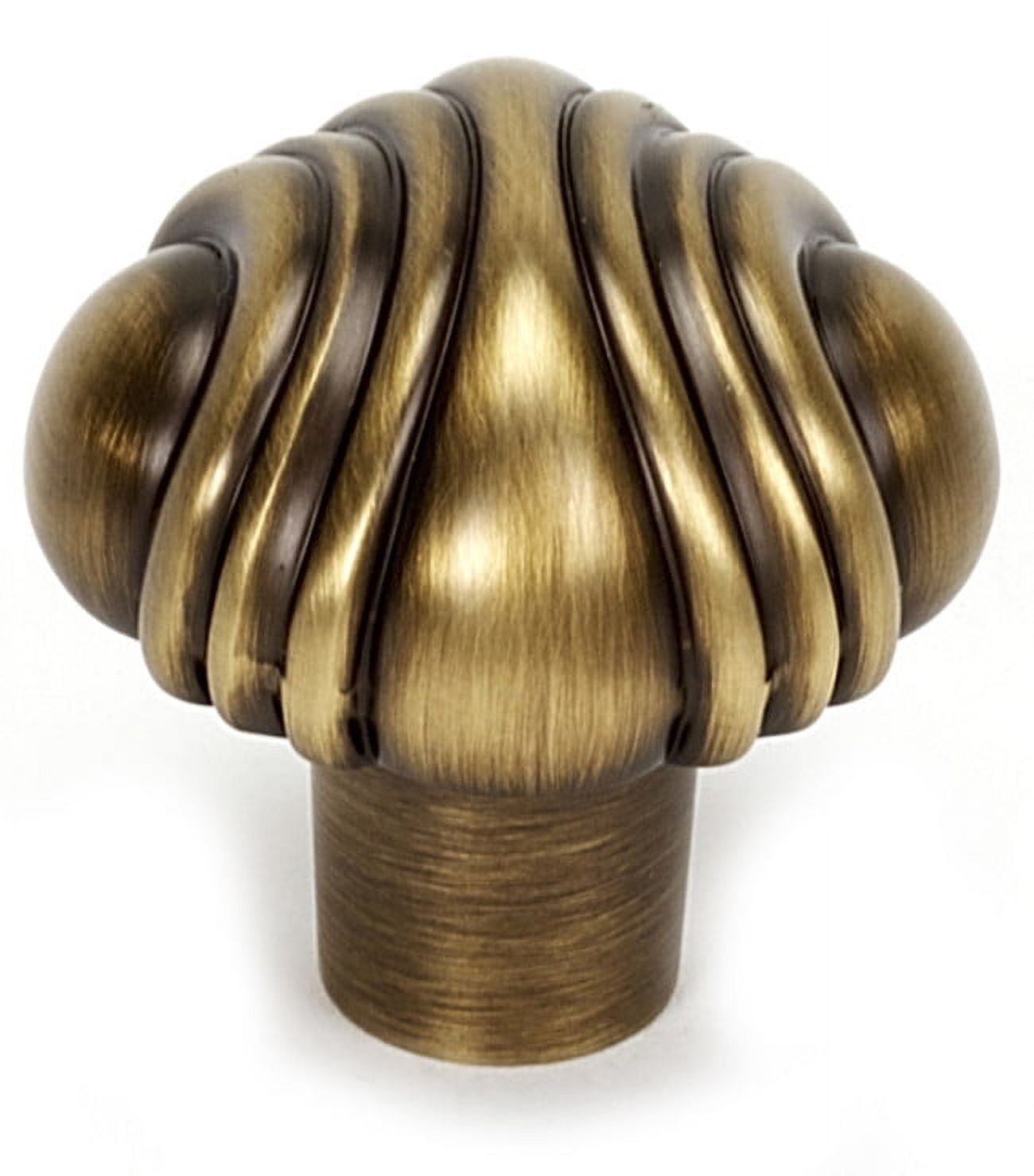 Alno A1501 Venetian 1-1/4" Luxury Designer Mushroom Solid Brass Cabinet ...