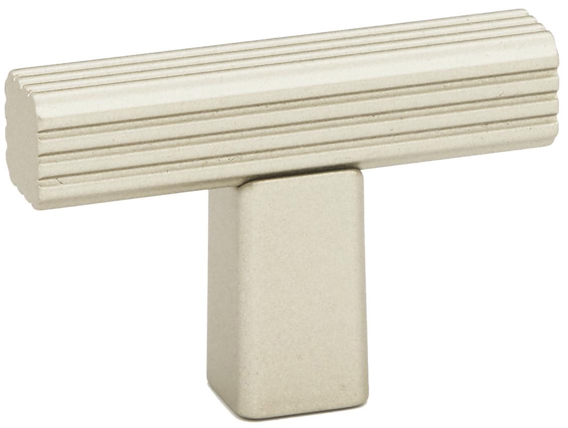 Alno A2905 Quadrato 1-3/4" Grooved Square T Bar Cabinet Knob / Drawer ...