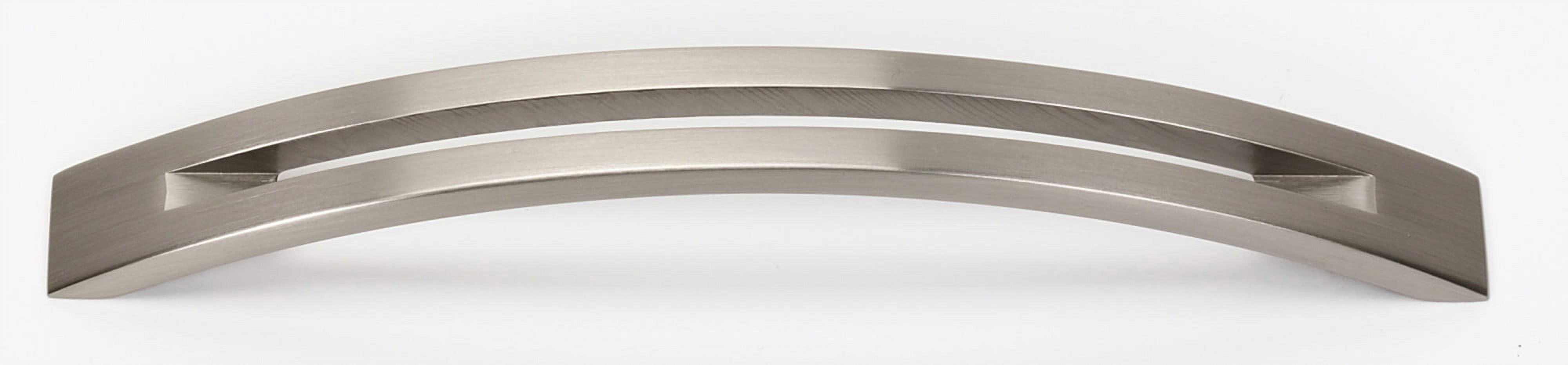 Alno A422-6 Modern Slit Top 6" Center To Center Arch Bow Solid Brass ...