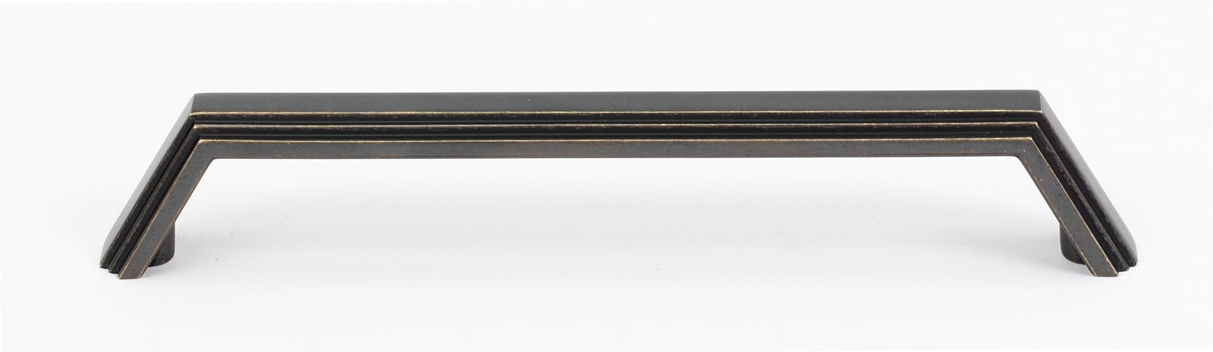 Alno A427-6 Nicole Modern 6" Center To Center Modern Angled Ridged ...