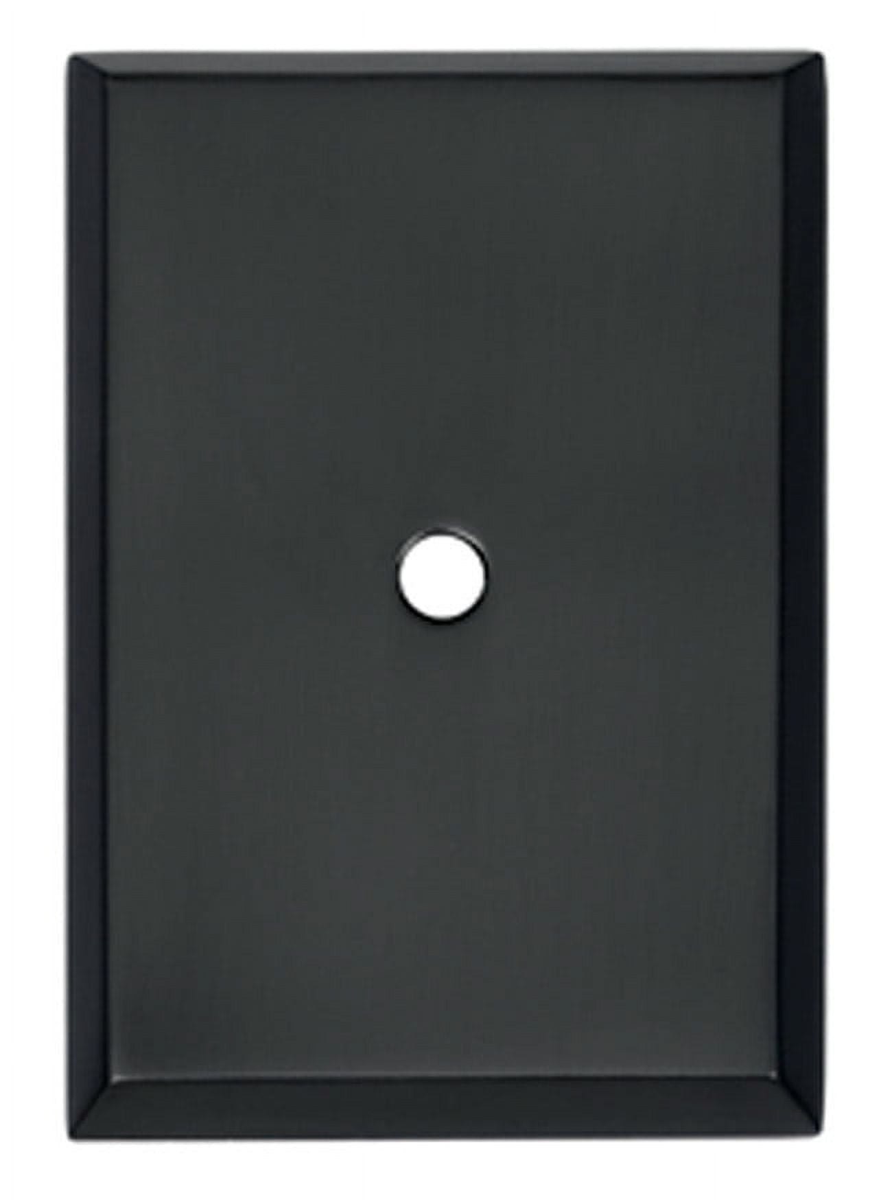 Alno A610-45-MB 1 3/4 Inch Rectangle Backplate Matte Black - Walmart.com