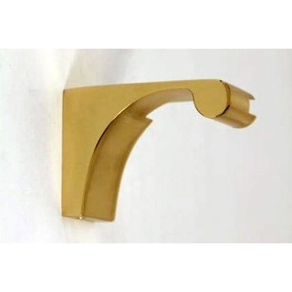 Glass Shelf Brackets Brass