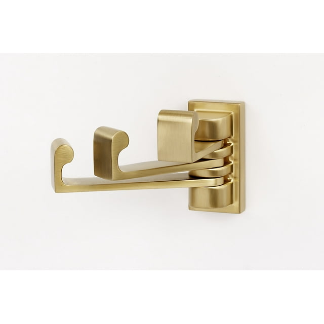 Alno A6885 Luna 1" Wide Three Arm Pivoting Solid Brass Bathroom Robe ...