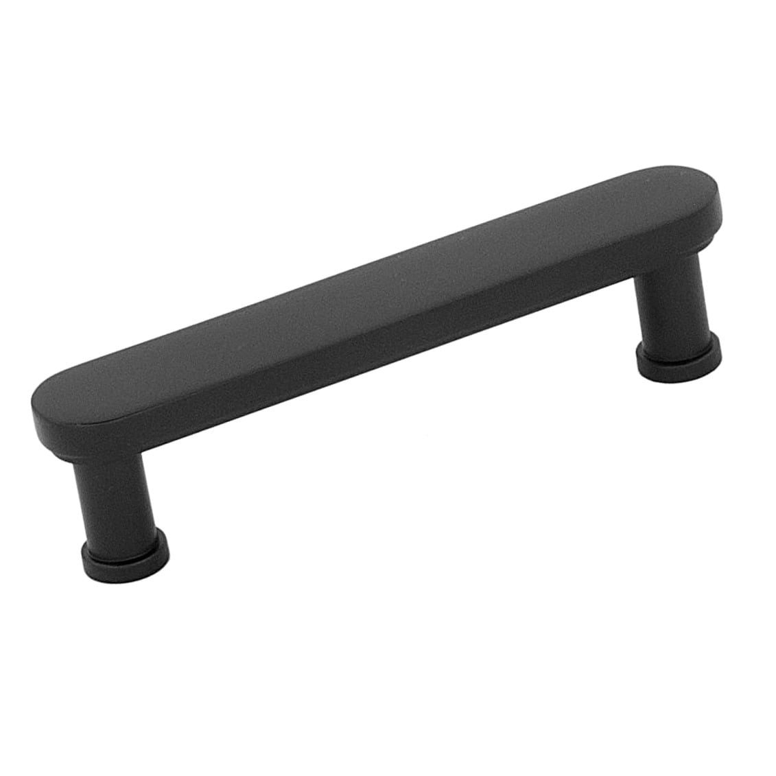 Alno A717-35 Moderne 3-1/2" Center To Center Flat Bar Solid Brass ...