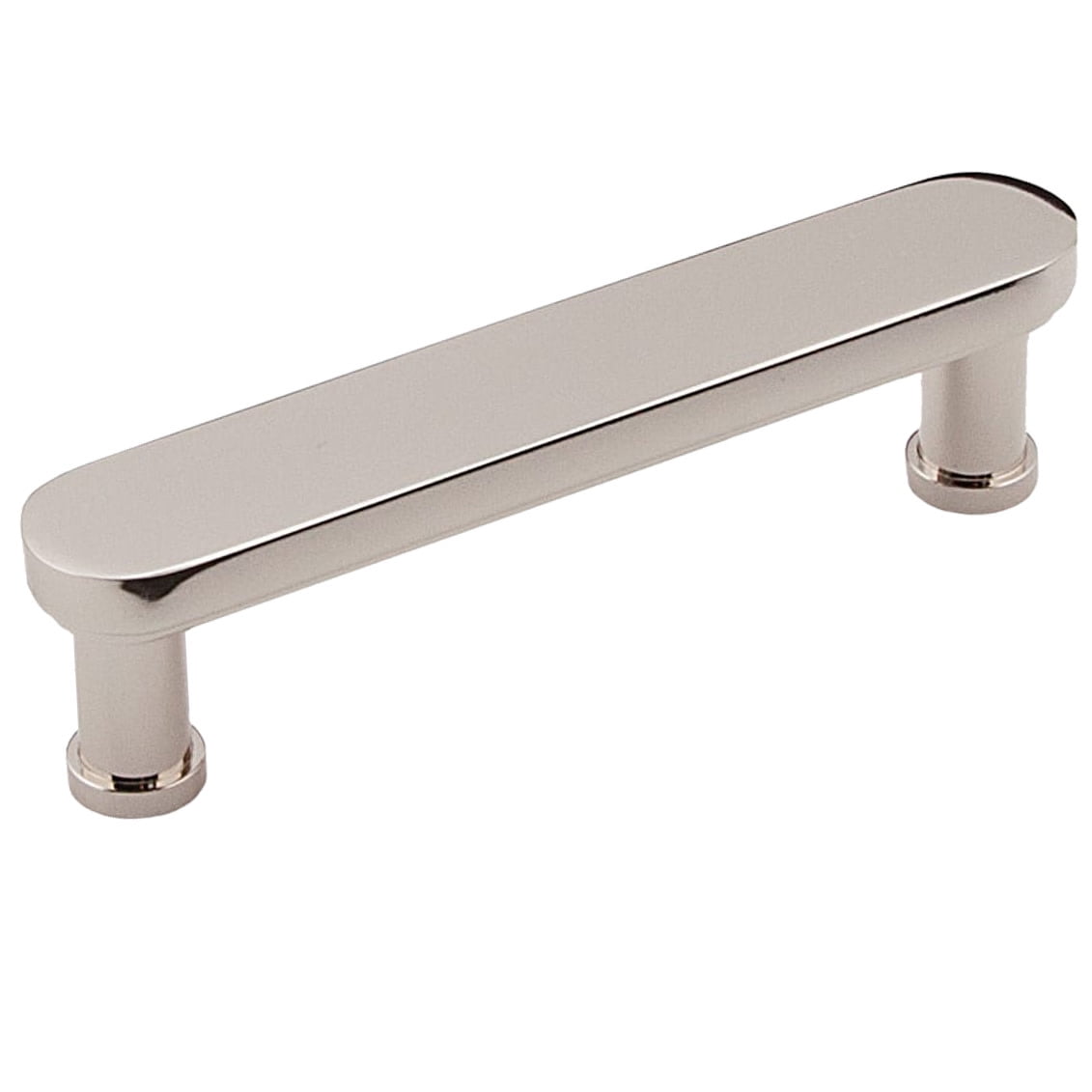 Alno A717-4 Moderne 4" Modern Flat Bar Solid Brass Cabinet Handle ...