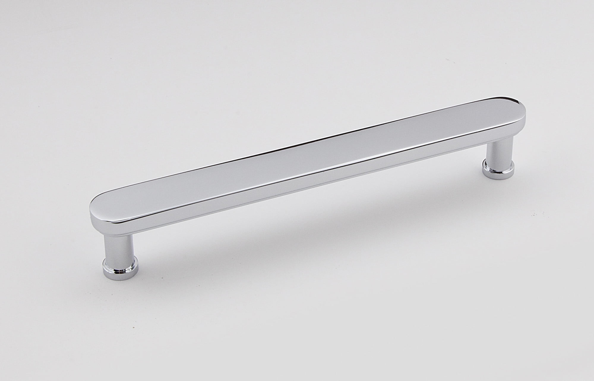 Alno A717-6 Moderne 6" Center To Center Modern Flat Bar Solid Brass ...