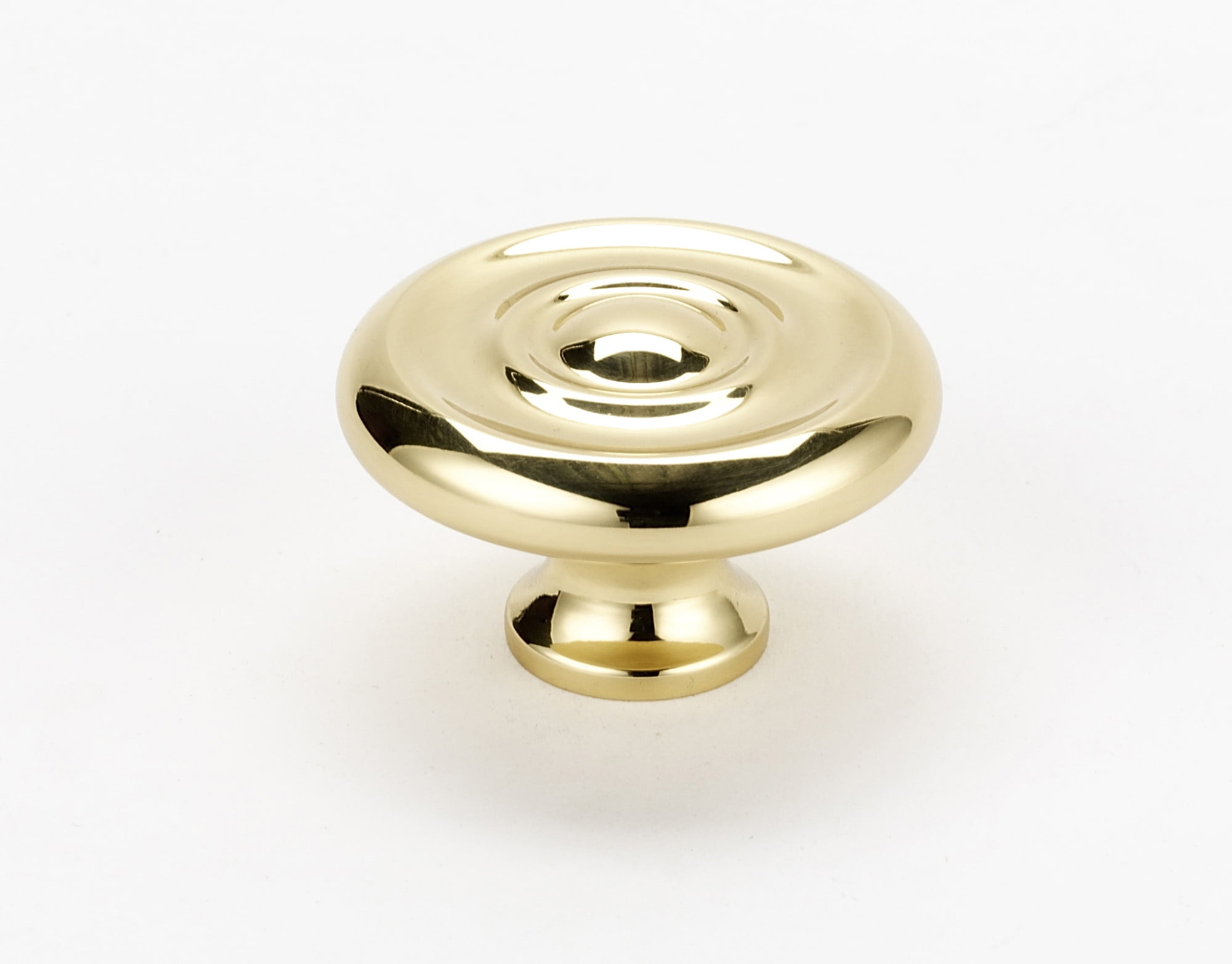 Alno A817-14-PB Cabinet Knob Polished Brass - Walmart.com