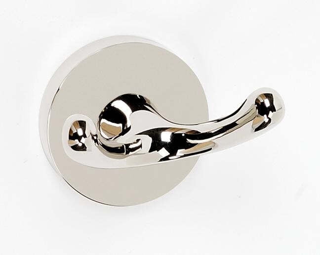 Alno A8384-PN Contemporary I Bath Double Robe Hook Polished Nickel ...