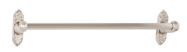 Alno Ribbon And Reed 18" Towel Bar - Satin Nickel - Walmart.com