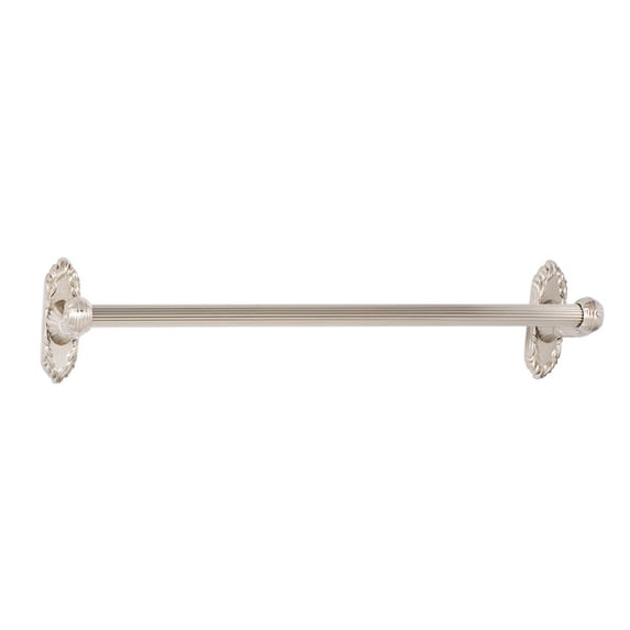 Alno Ribbon And Reed 18" Towel Bar - Satin Nickel - Walmart.com