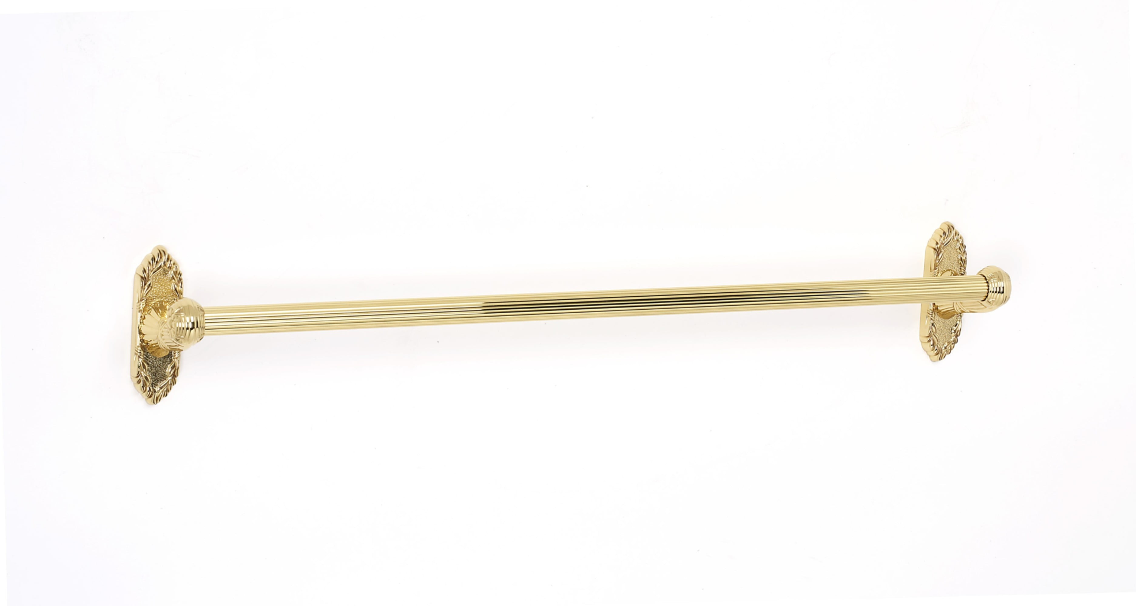 Alno A8520-24 Ribbon & Reed 24" Wide Traditional Estate Solid Brass ...