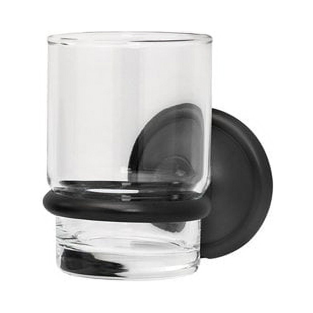 Alno A9270 Yale Series Wall Mounted Frosted Glass Tumbler - Bronze ...