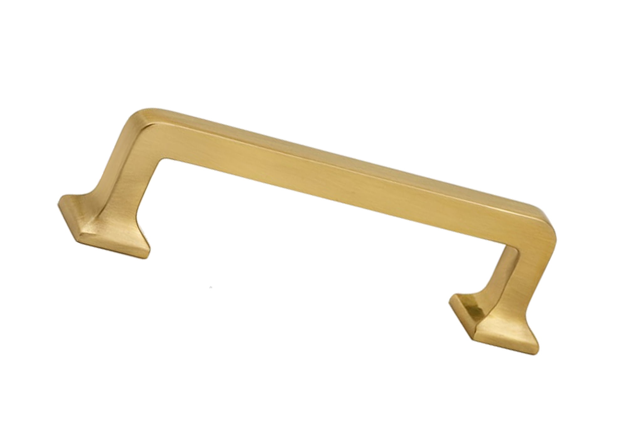 Alno A950-3 Millennium 3" Center To Center Solid Brass Curved Square ...