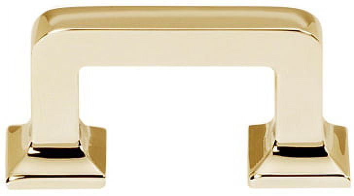 Alno A950 Millennium 1-1/2" Center To Center Modern Solid Brass Cabinet ...