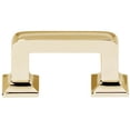 Alno A950 Millennium 1-1/2" Center To Center Modern Solid Brass Cabinet ...