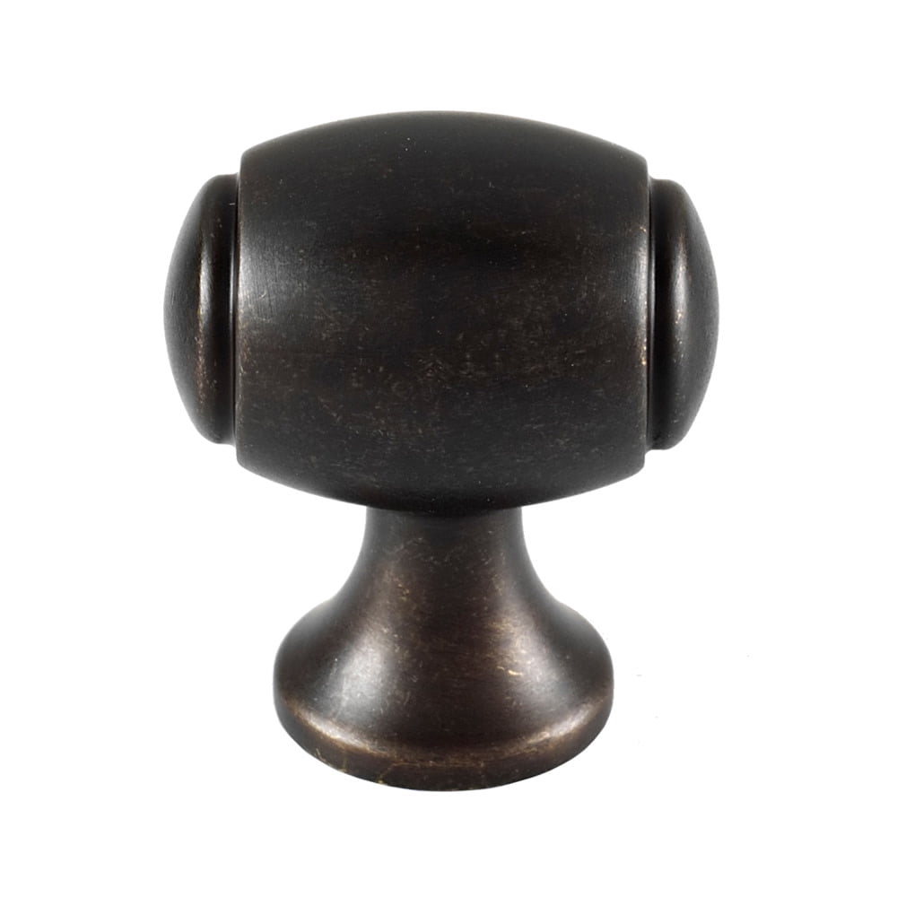 Alno A981-18 Royale 1-1/8" Estate Traditional Solid Brass Oval Cabinet ...