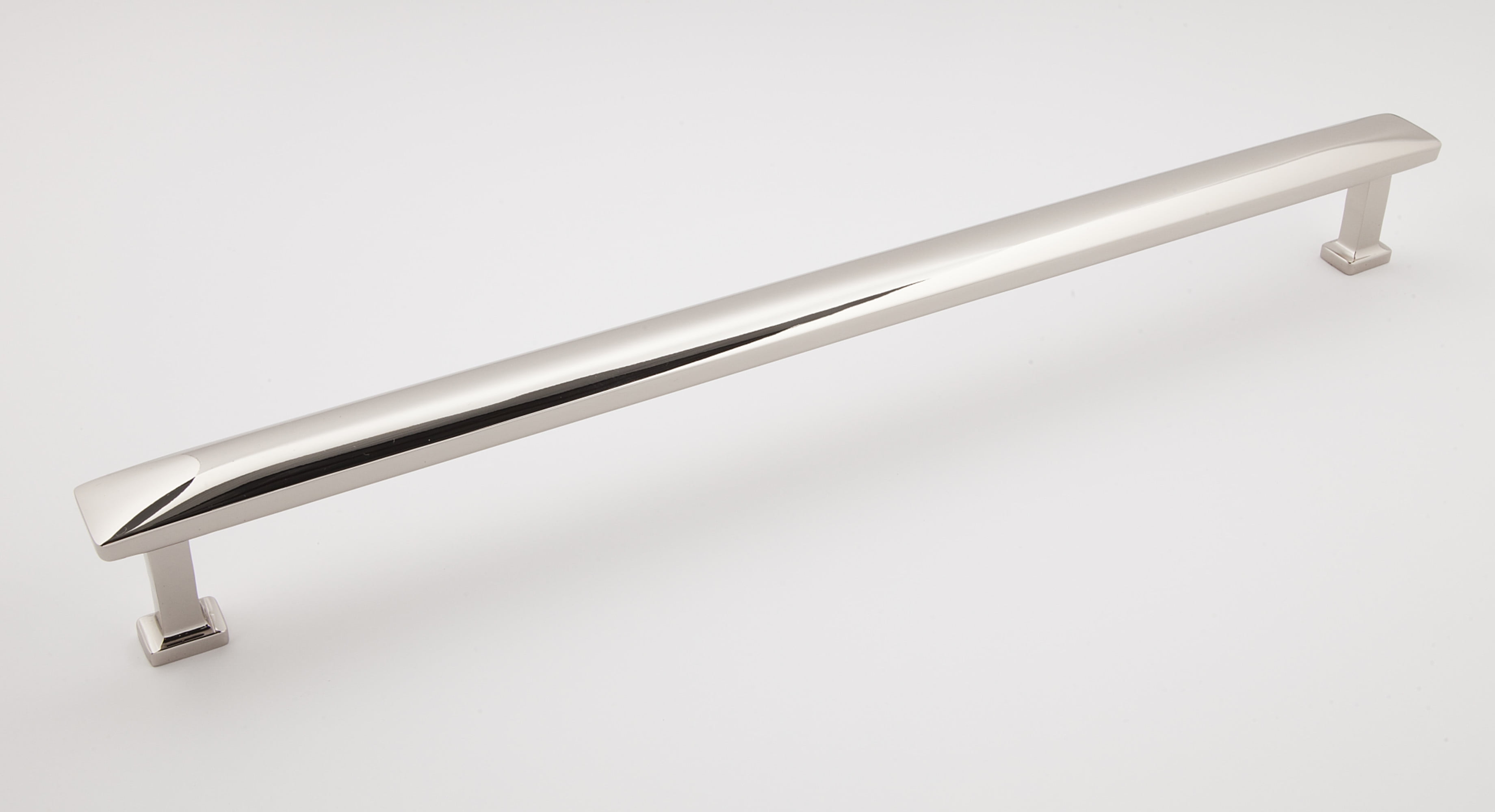 Alno D252-18 Cloud 18" Center To Center Modern Convex Bar Solid Brass ...