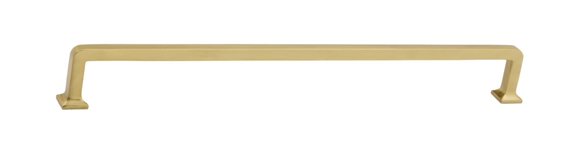 Alno D950-18-SB Millennium 18" Center To Center Solid Brass Soft Square ...