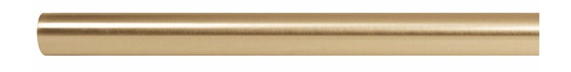 Alno A9045-SB Embassy 72" Fixed Length Straight Shower Curtain Rod ...