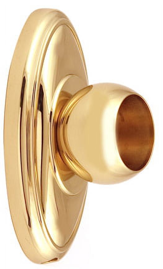 Arch Shower Rod Brackets - Finish: Polished Brass - Walmart.com