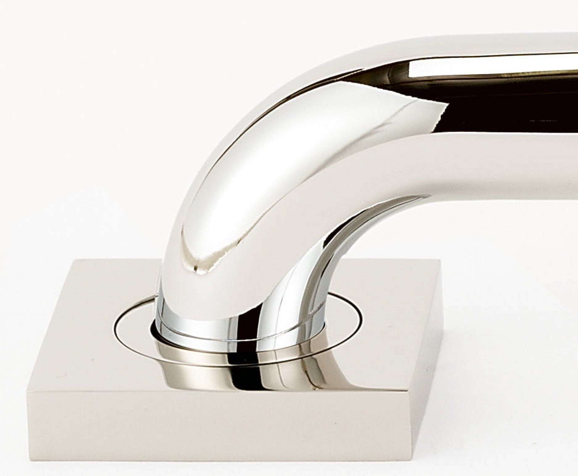 Alno Contemporary II Grab Bar Brackets Only - Polished Nickel - Walmart.com