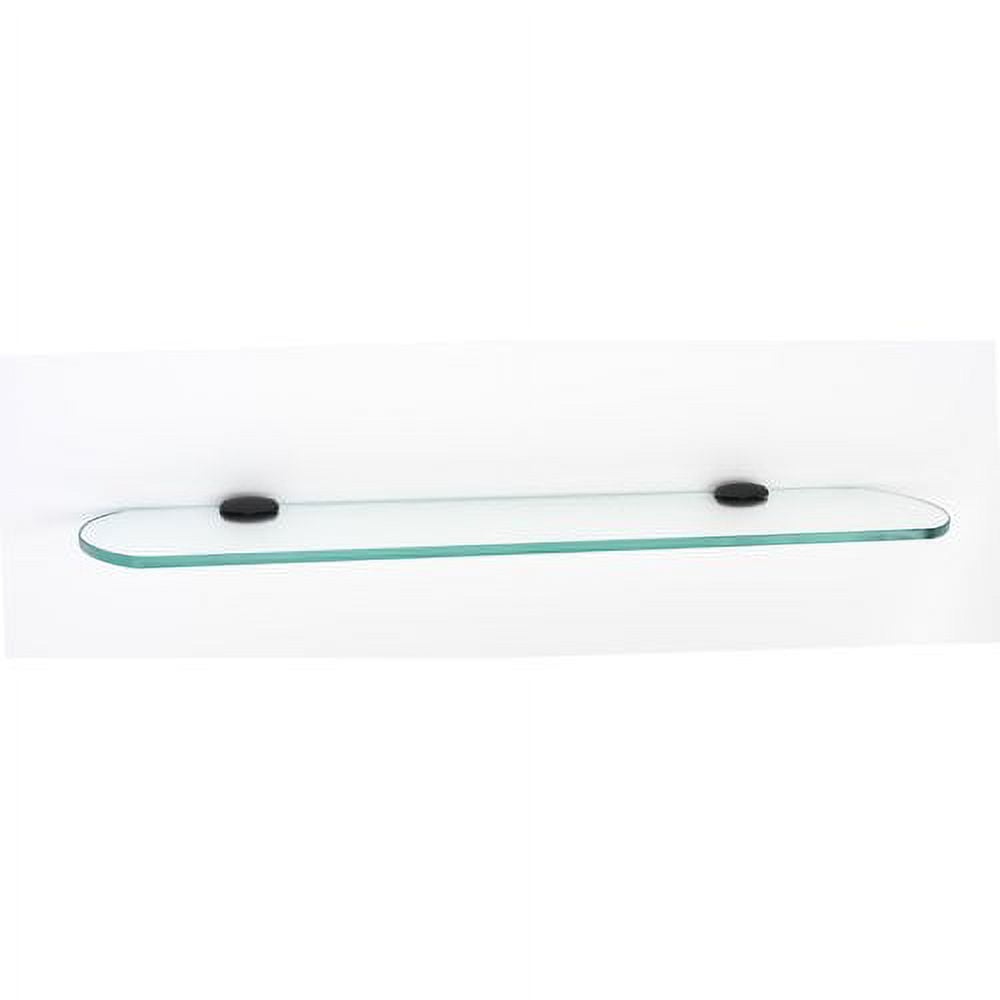 Alno A6650-24 Royale 24" Wide Glass Bathroom Shelf - Bronze - Walmart.com