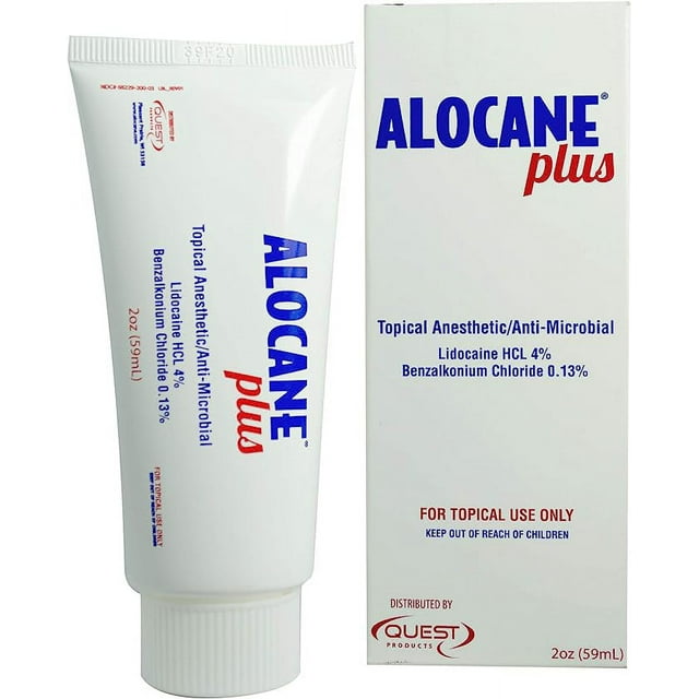 Alocane Plus Topical Anesthetic Emergency Burn Gel, Maximum Strength 4% ...
