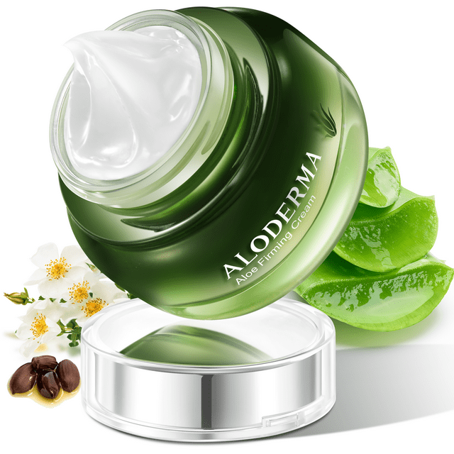 Aloderma Organic Aloe Vera Firming Face & Neck Cream - Natural Night ...