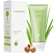 Aloderma Aloe Hand Cream with 66% Organic Aloe Vera - For Dry, Cracked ...