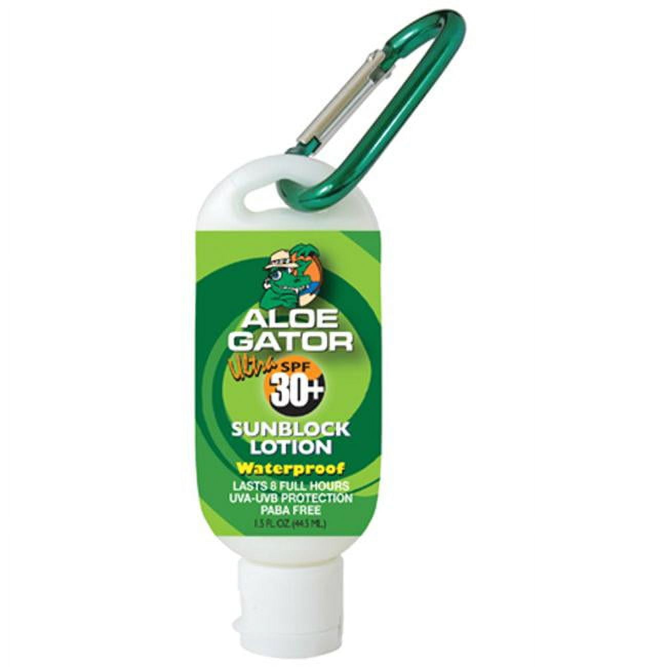 Aloe Gator SPF 30+ Lotion with Carabiner (1.5-Ounce) - Aloe Gator ...