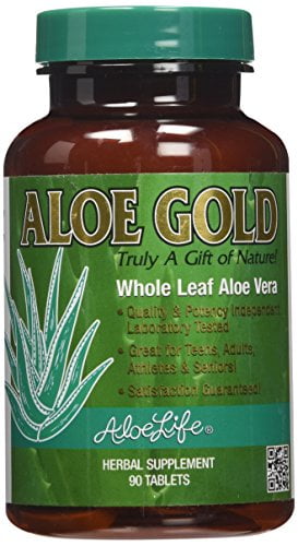Aloe Life Aloe Gold Tablets 90 Tablet - Walmart.com