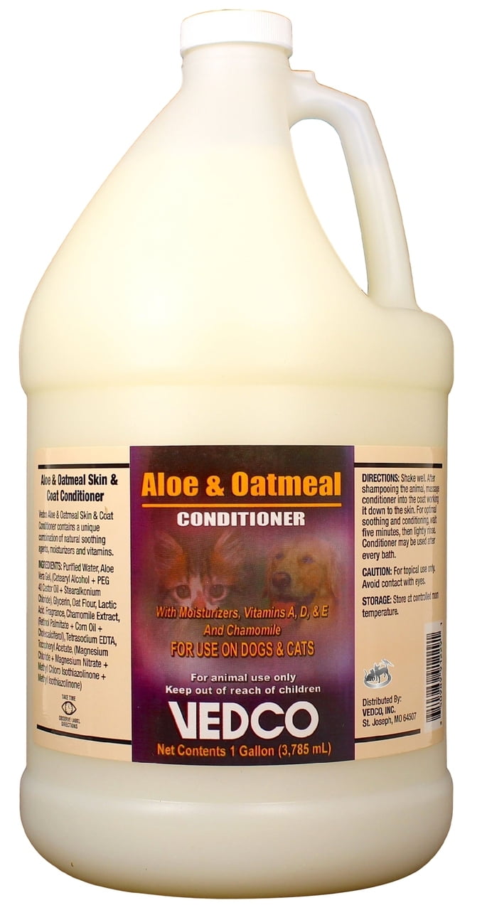 Aloe & Oatmeal Conditioner [Vedco] (1 Gallon) - Walmart.com