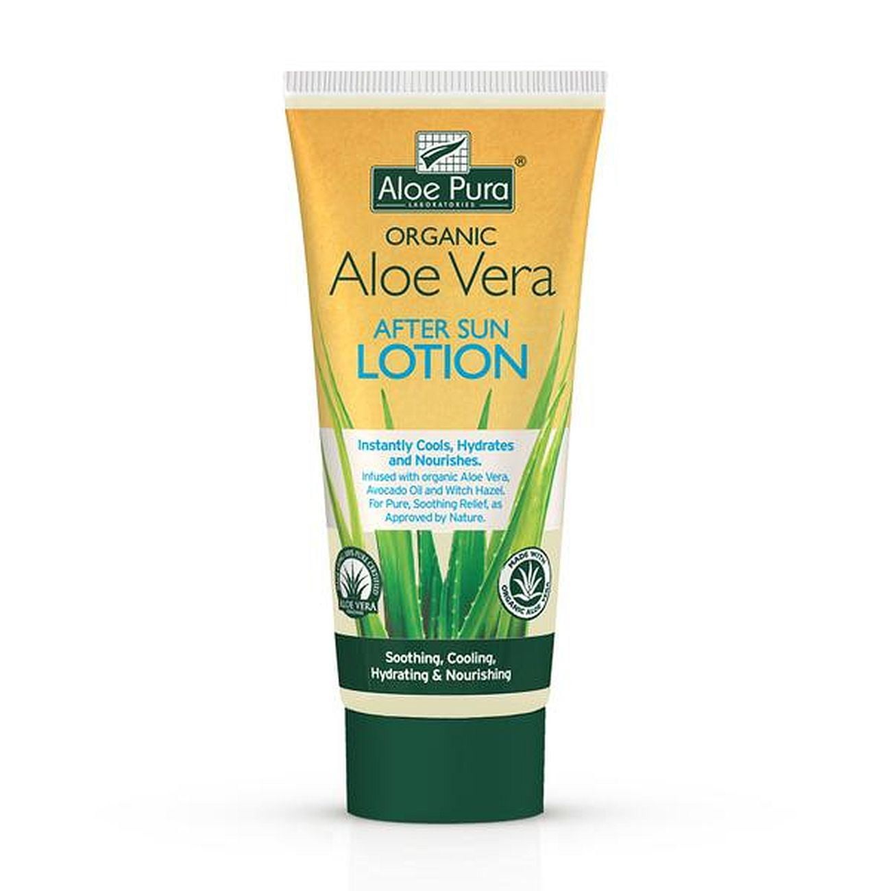 Aloe Pura Organic Aloe Vera After Sun Lotion 6.8 fl oz - Walmart.com