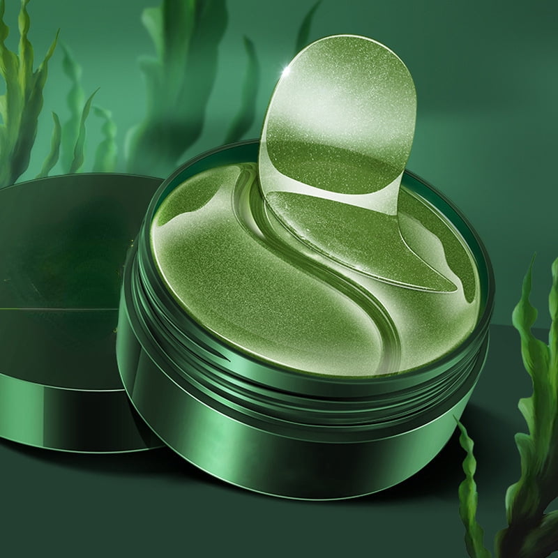 Aloe Vera Eye Masks - 60 Pcs - Reduce Puffy Eyes & Dark Circles, Firm ...