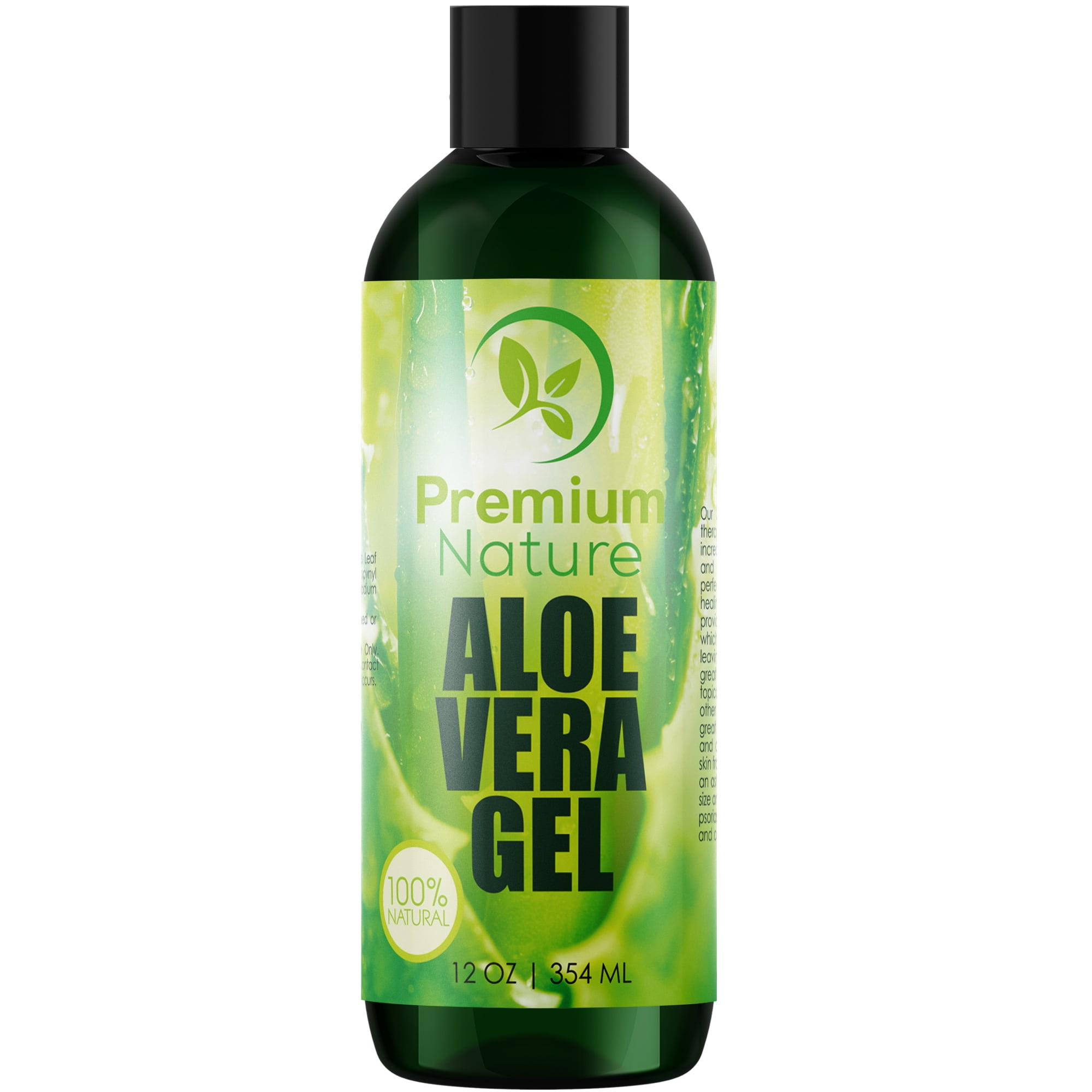 Aloe Vera Gel. Pure Juice - 12 oz Limited Edition 2.0 - For Face & Dry ...